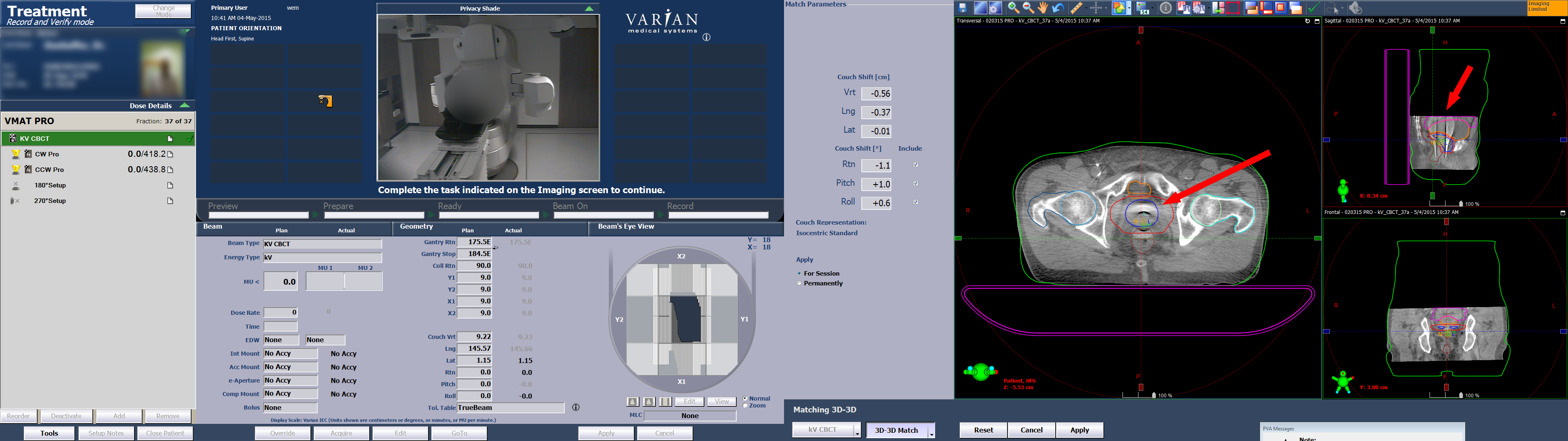 Downtime Details TrueBeam Green (S/N 1469)