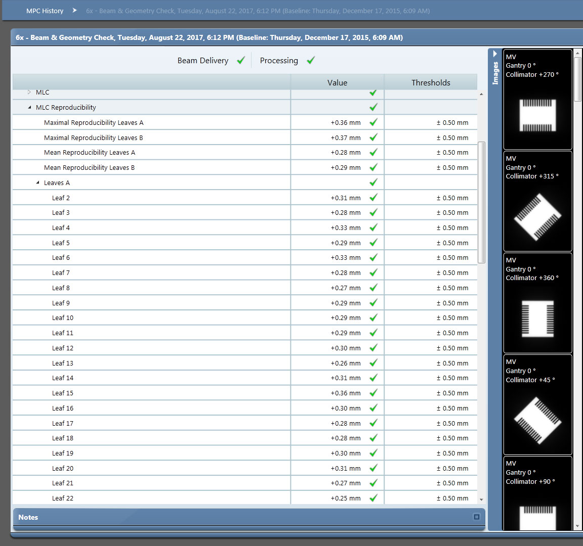Measuring MLC Backlash with MPC 2.7